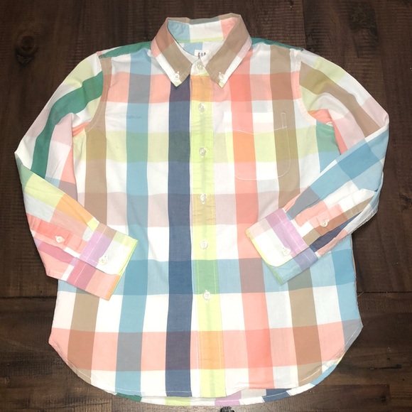 GAP | Shirts & Tops | Euc Gap Boys Button Up Collared Shirt | Poshmark